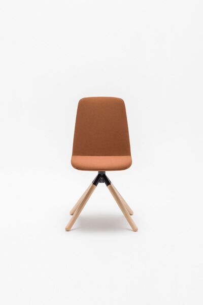 Ulti chair wooden swivel base | .mdd | MDD