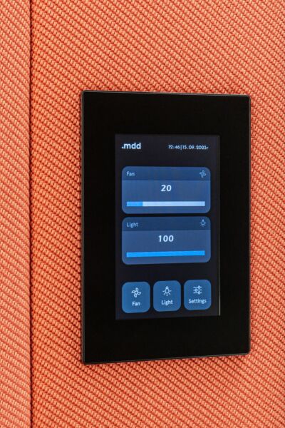 Coda one-person acoustic booth | .mdd | MDD