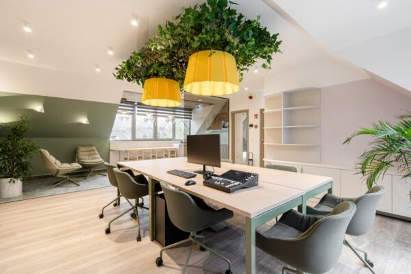 Budapest attic office, Pivot270, photo. Tamási Viktória