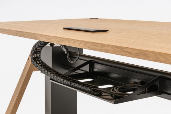 Viga bench desk with storage | MDD