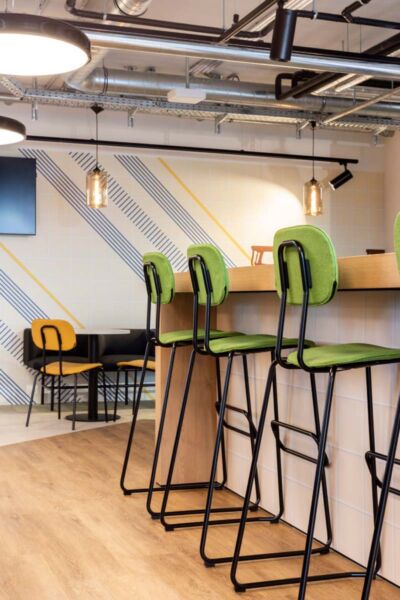 New School upholstered high stool | MDD