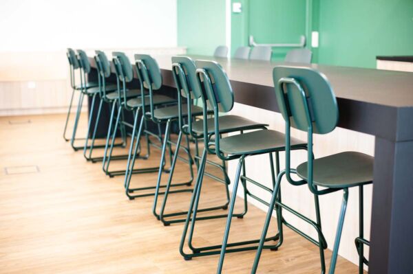 New School plywood high stool | MDD