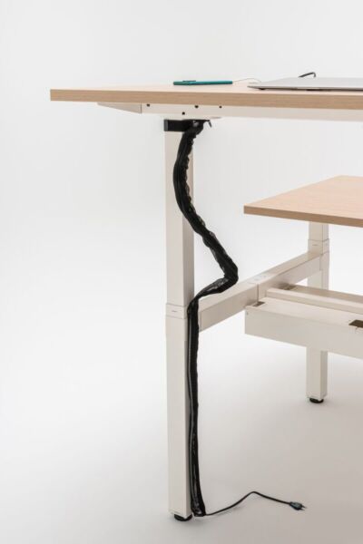 Ogi Drive Bench with common cable tray bench desk with electric height ...
