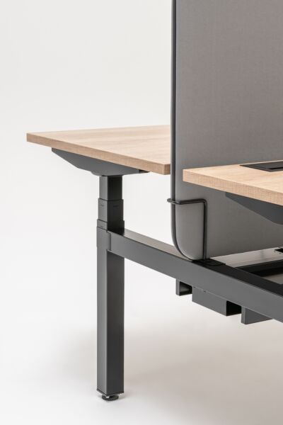 Ogi Drive Bench with common cable tray bench desk with electric height ...