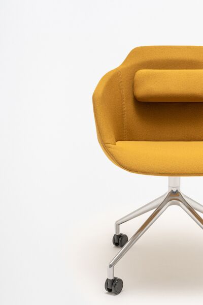 Ultra chair polished aluminium base | .mdd | MDD