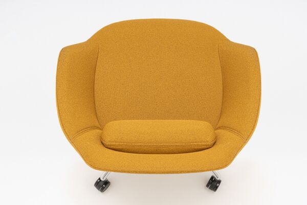 Ultra chair polished aluminium base | .mdd | MDD