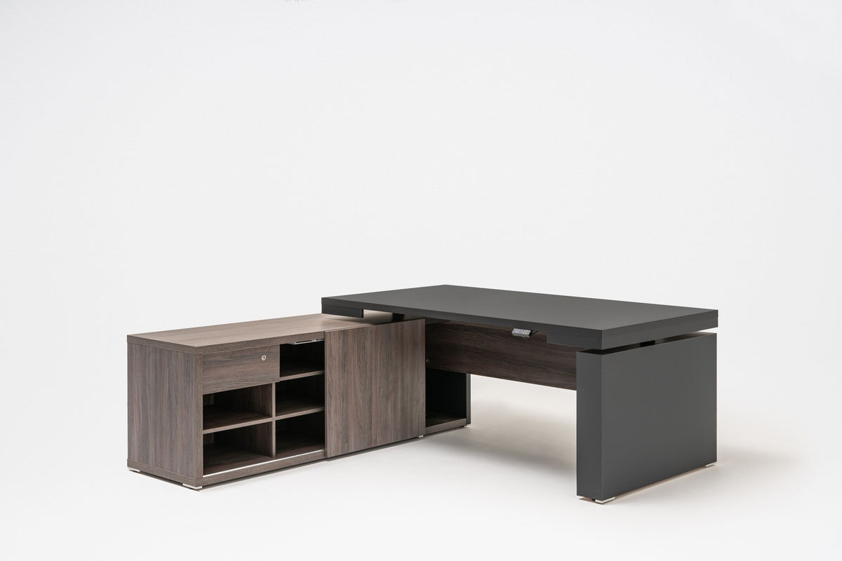 Gravity executive desk height adjustment | .mdd | MDD