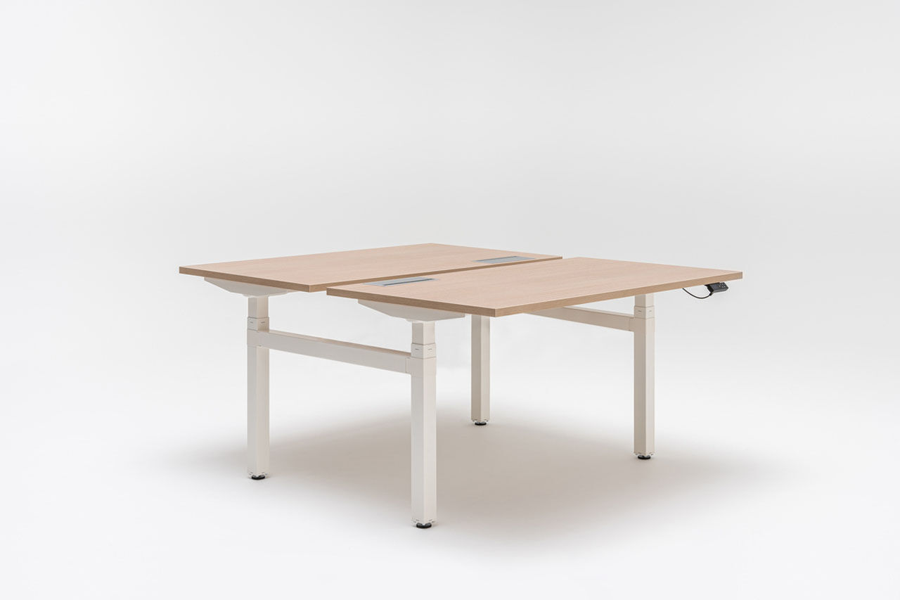 Ogi Drive Bench with common cable tray bench desk with electric height ...