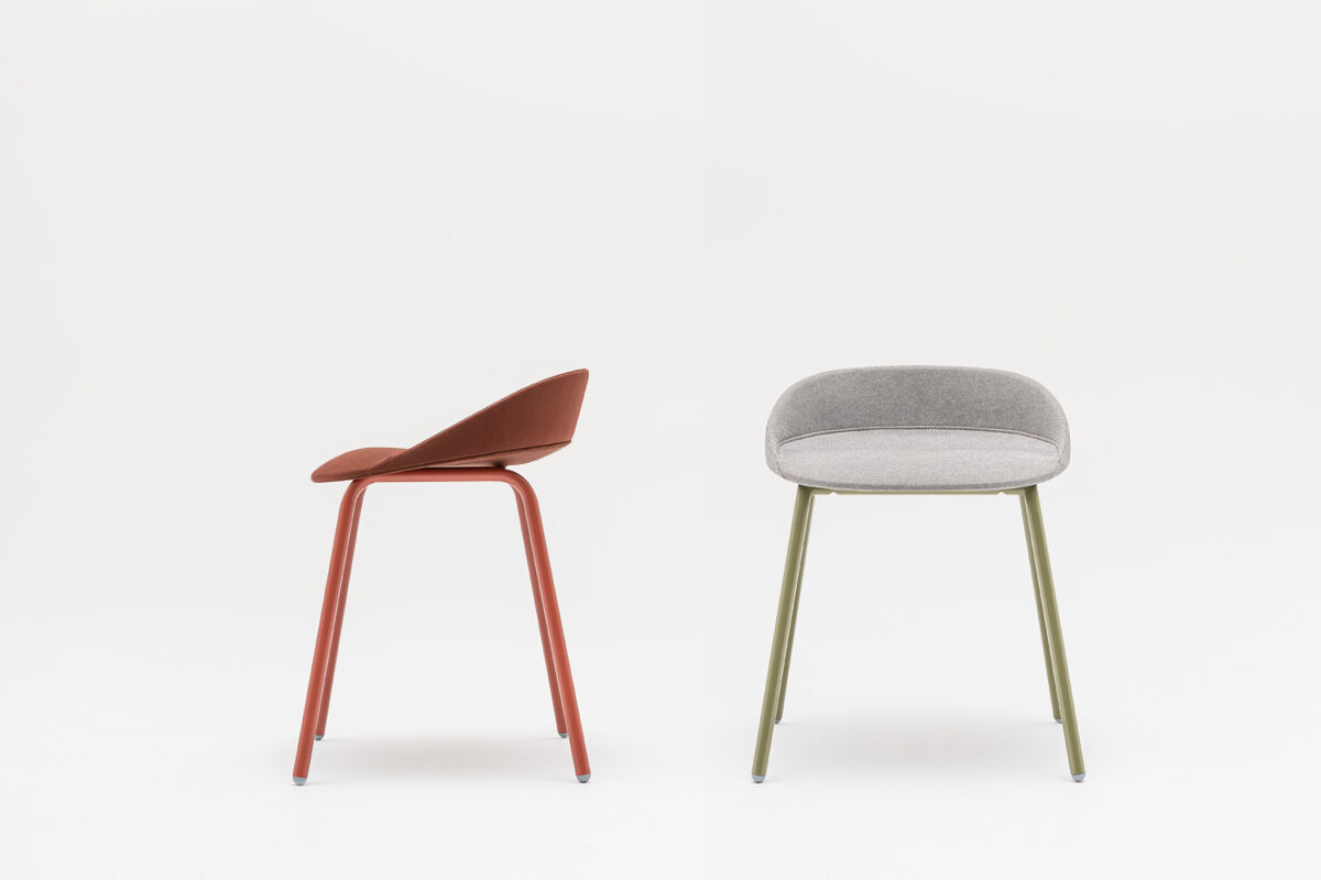 Grace chair 4-legged base | MDD